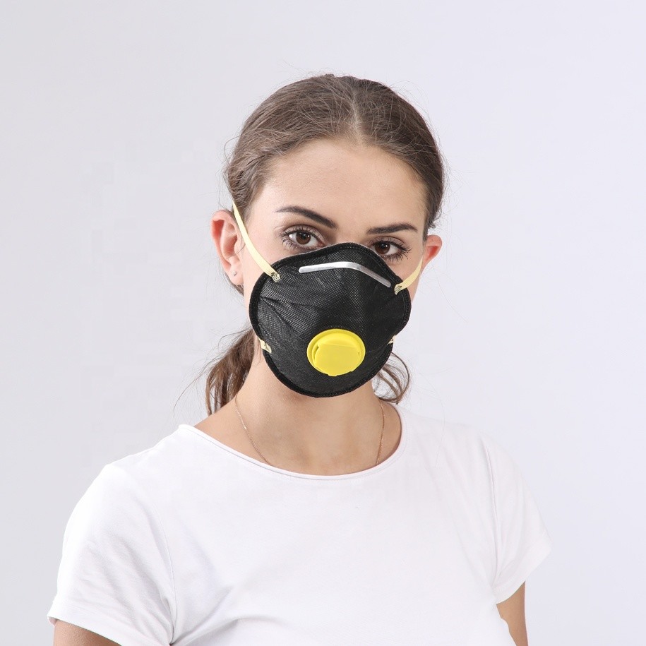 Soft Lightweight Non Woven Fabric Face Mask Head Wearing Customized Logo